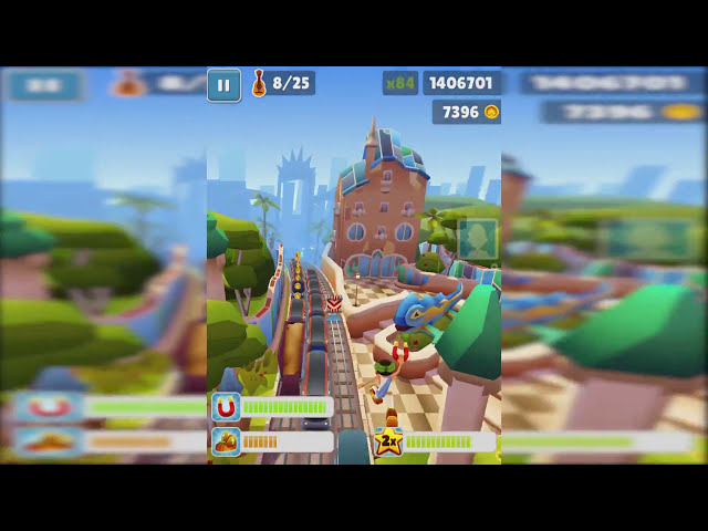 Subway Surfers Barcelona Android Gameplay #4 – DroidCheat